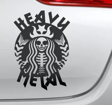 Heavy Metal Aufkleber - nach Ihrem Geschmack - TenStickers